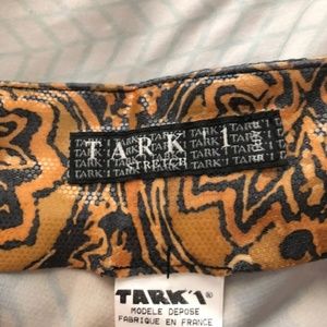 Tark 1 | Pants & Jumpsuits | Tark Bright Yellow And Black Pants | Poshmark
